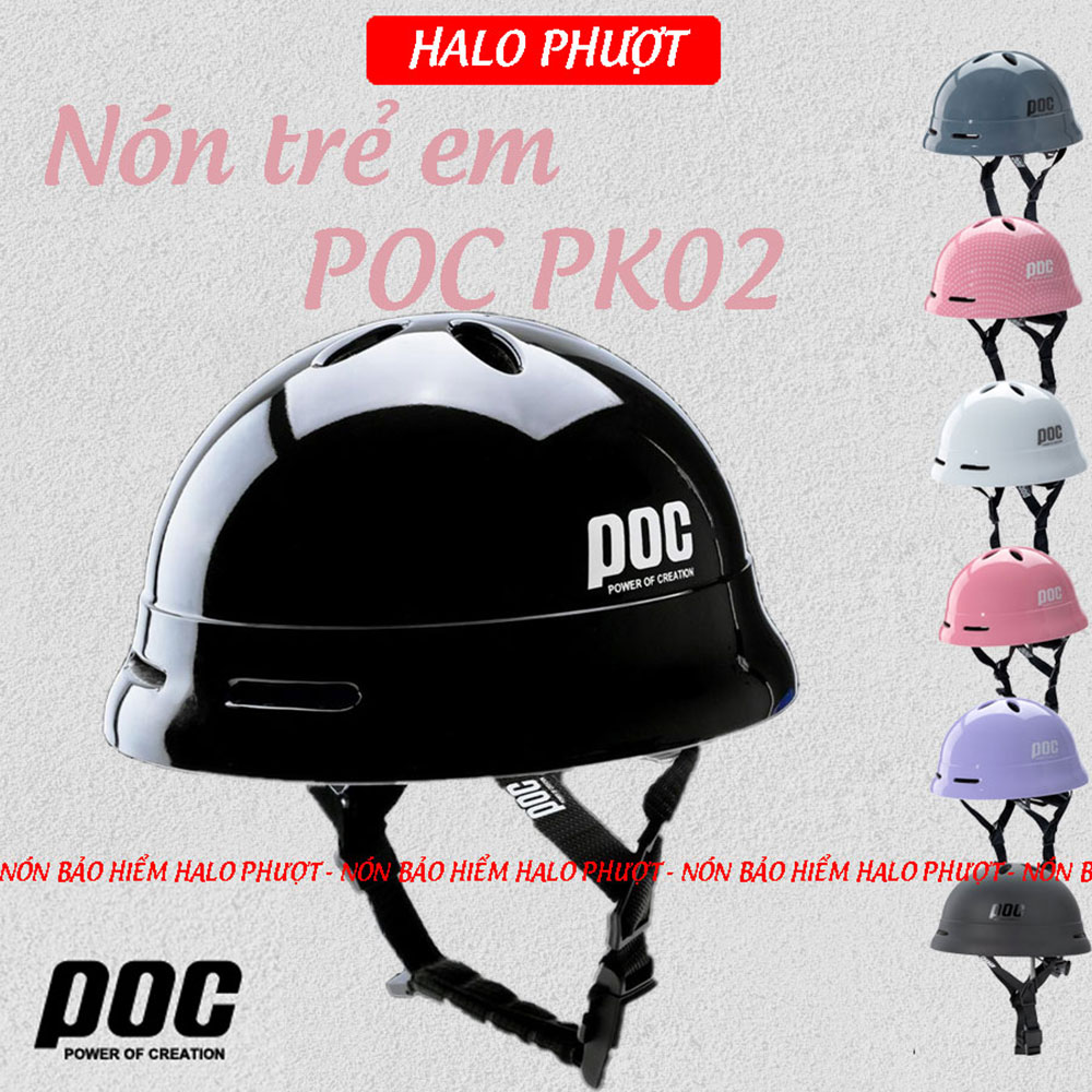Nón POC PK02 (Tặng Tai Mèo) - Phong Cách, An Toàn | Halophuot.com